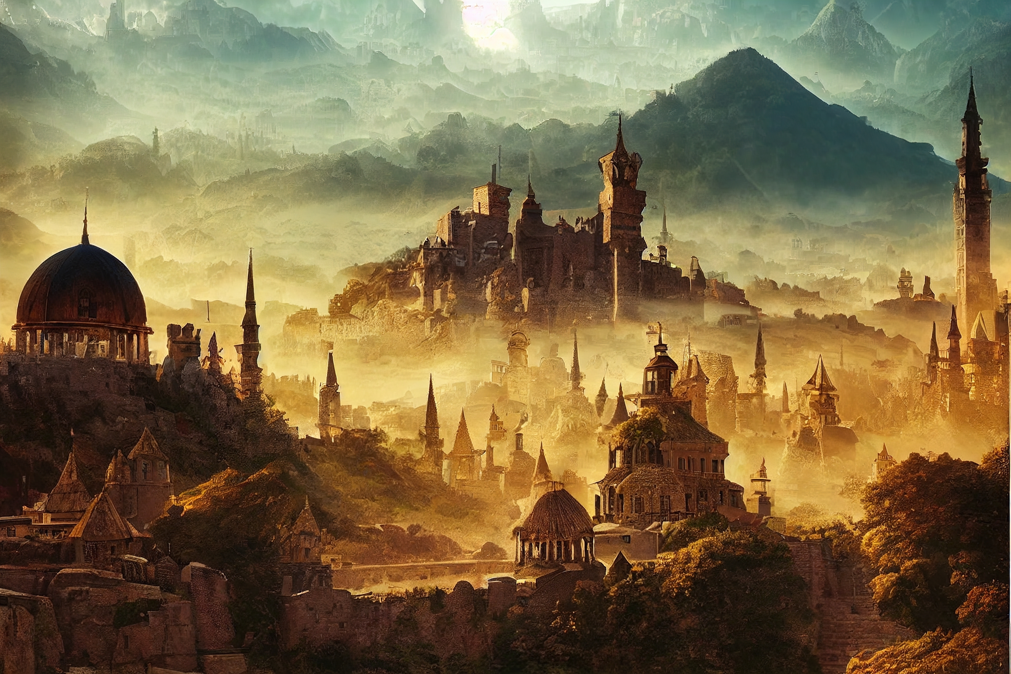 A City as Old as Time – The Fantasy Worlds of Nyki Blatchley